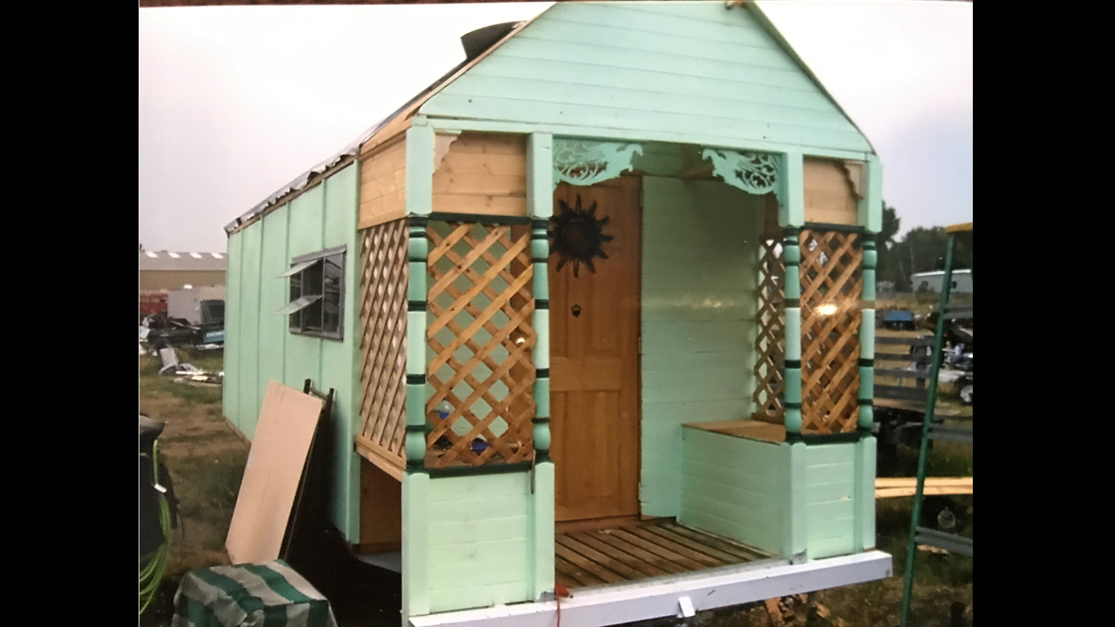 Cheyenne Man Called ‘Gypsy’ Builds Tiny Home From ‘Junk Stuff’, Plans ...
